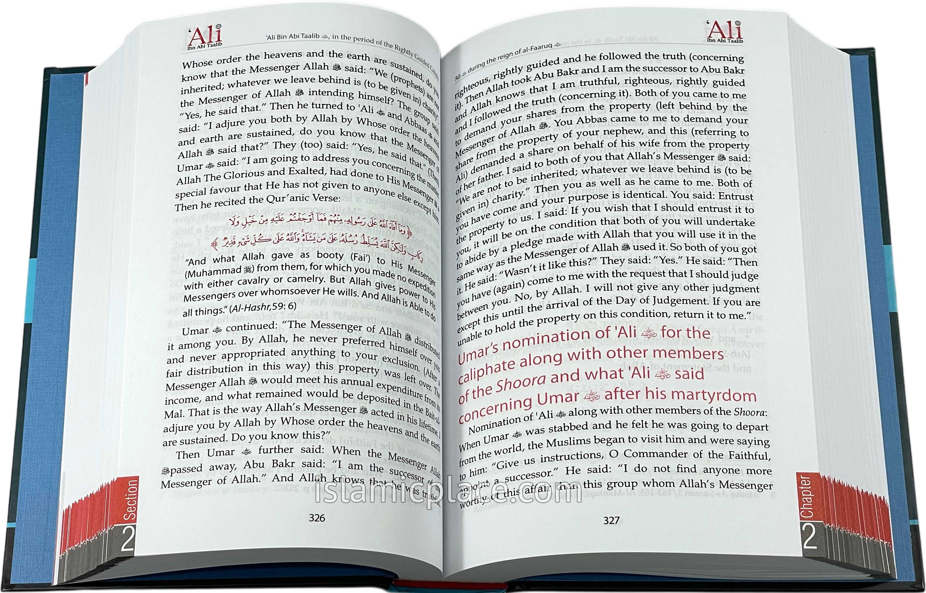 [2 vol set] The Biography of 'Ali Ibn Abi Taalib - The Islamic Place