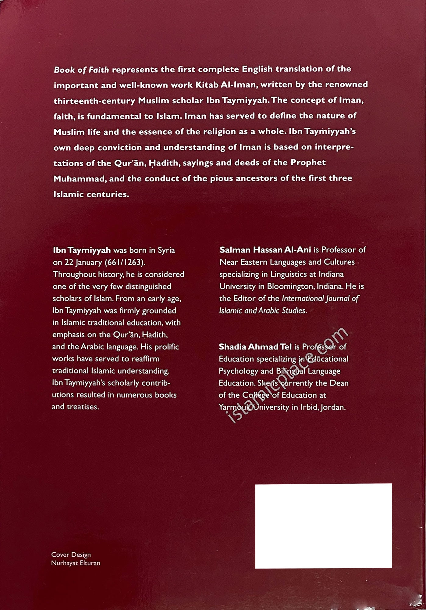 Kitab Al-Iman: Book of Faith - The Islamic Place