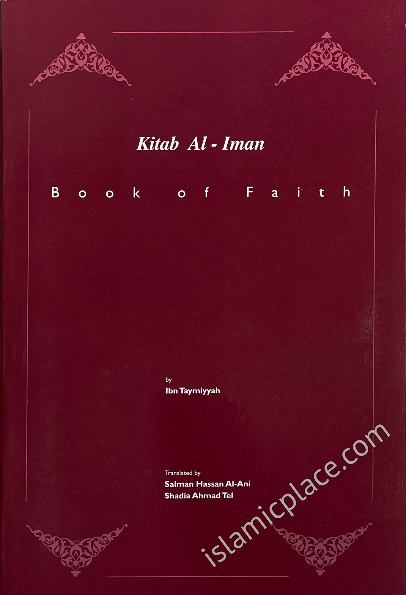 Kitab Al-Iman: Book of Faith - The Islamic Place