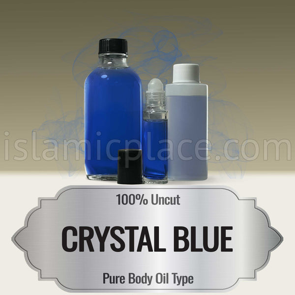 Crystal Blue Body Oil Type - The Islamic Place