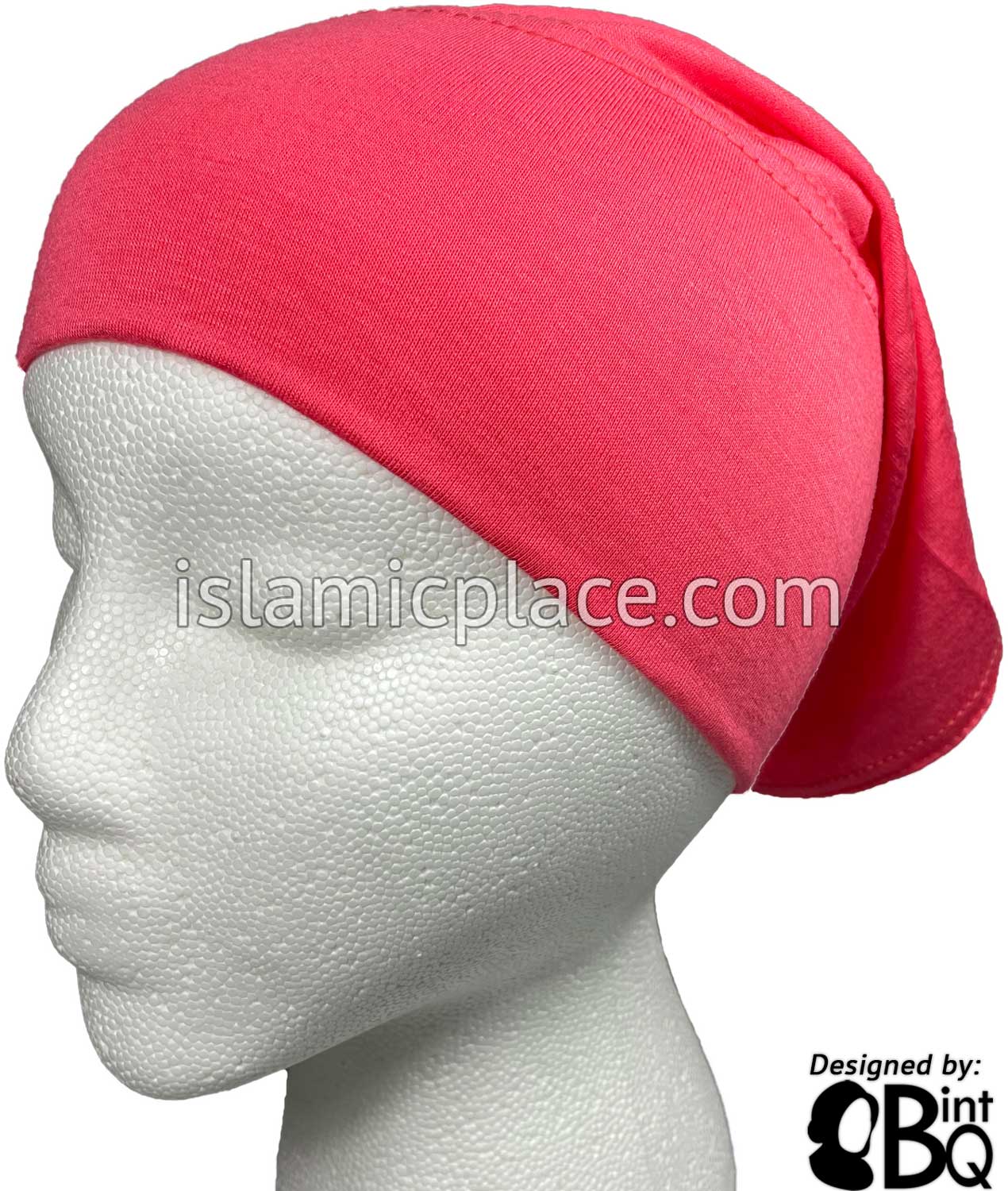 Coral - Plain Underscarf - The Islamic Place