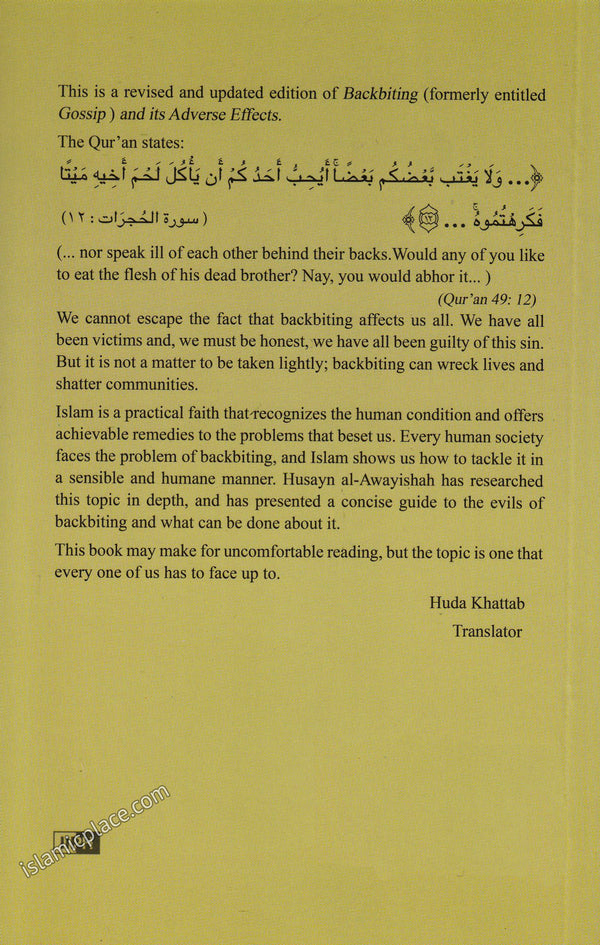 Backbiting and Its Adverse Effects - The Islamic Place
